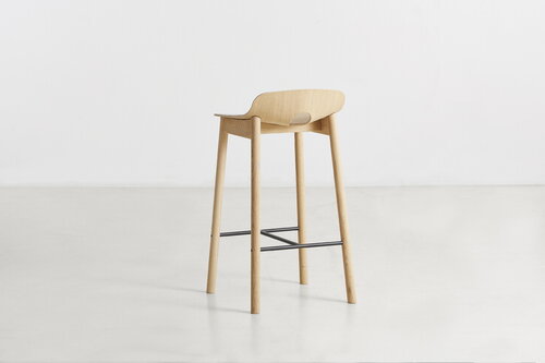Woud Mono bar stool 65 cm, oak | Finnish Design Shop