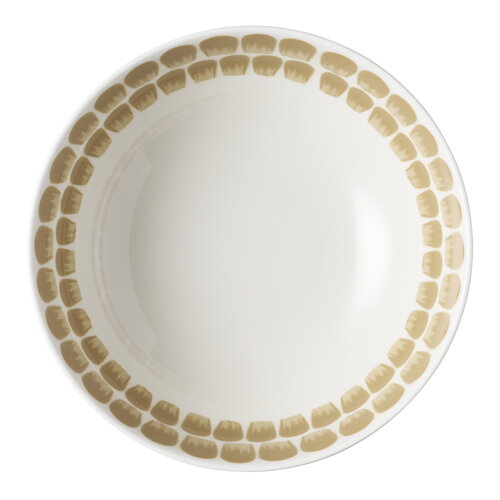 Arabia 24h Tuokio deep plate, 18 cm, beige | Finnish Design Shop