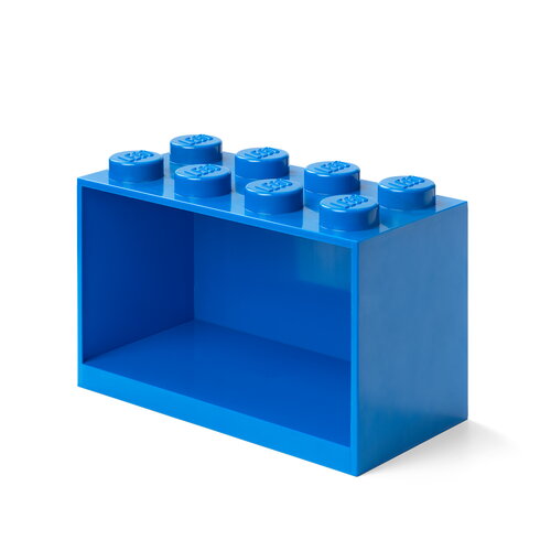 Room Copenhagen Lego Brick Shelf 8, bright blue | Finnish Design Shop