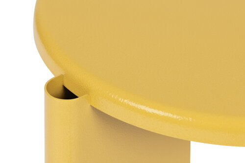 Hem Lolly side table, ochre yellow | Finnish Design Shop UK