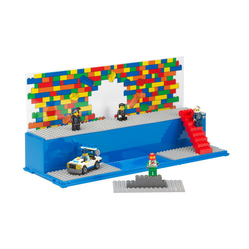 Room Copenhagen Lego Play & Display case, bright blue | Finnish Design ...