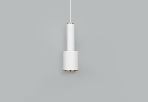 Artek Aalto pendant lamp A110 "Hand Grenade", white | Finnish Design Shop