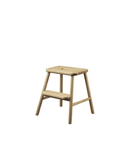 FDB Møbler J180 Sønderup step ladder, oak | Finnish Design Shop