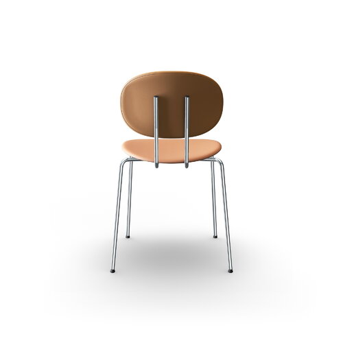Sibast Piet Hein chair, chrome - cognac aniline leather | Finnish ...