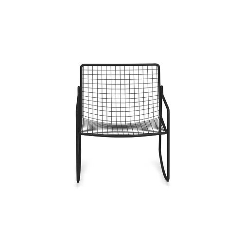 Emu Rio swing lounge chair, black | Finnish Design Shop