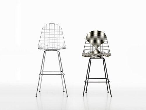 Vitra Wire Stool, high, chrome | Finnish Design Shop