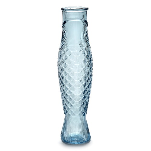 Serax Fish & Fish bottle, blue | Finnish Design Shop