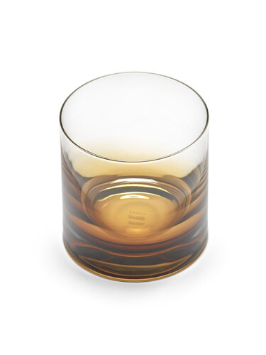 Serax Zuma whisky glass, amber | Finnish Design Shop