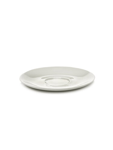 Serax Zuma coffee cup saucer, 14 cm, salt | Finnish Design Shop
