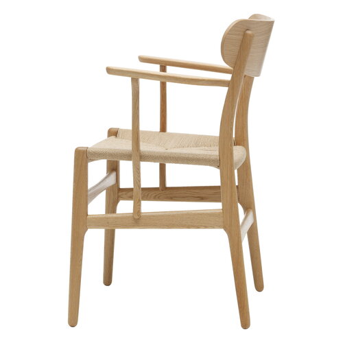 Carl Hansen & Søn CH26 chair, oiled oak - natural cord | Finnish Design ...