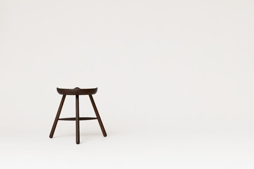 Form & Refine Shoemaker Chair No. 49 stool, smoked oak | Finnish Design ...