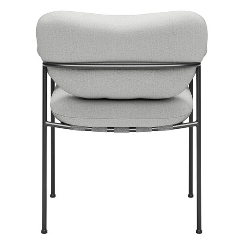 Fogia Bollo chair, Lido 27 silver - black | Finnish Design Shop