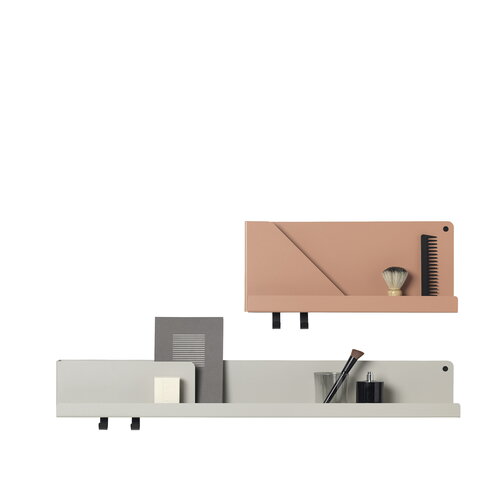 Muuto Folded shelf, grey, large | Finnish Design Shop