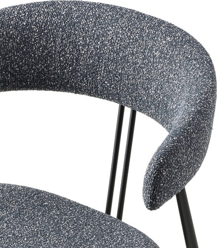 GUBI Violin chair, fully upholstered, Around Boucle 023 | Finnish ...