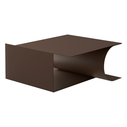 Hem Glyph Alpha side table, chocolate brown | Finnish Design Shop