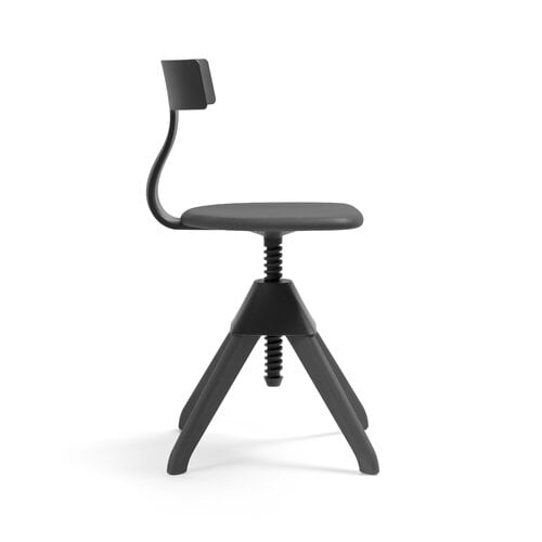 Magis Tuffy tuoli, pyörivä, musta | Finnish Design Shop