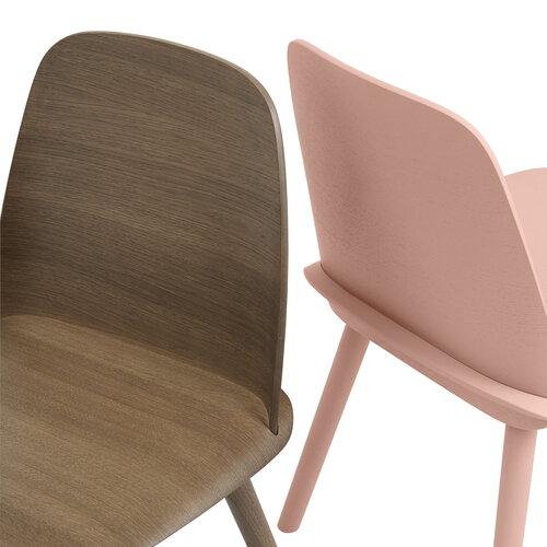 Muuto Nerd chair, stained dark brown | Finnish Design Shop