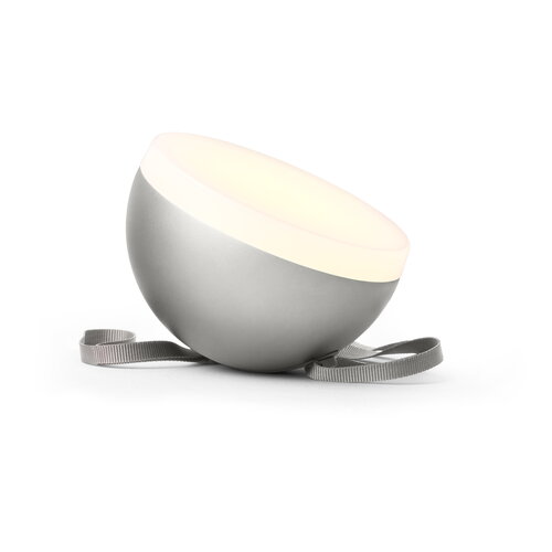New Works Sphere portable lamp, warm grey | Finnish Design Shop