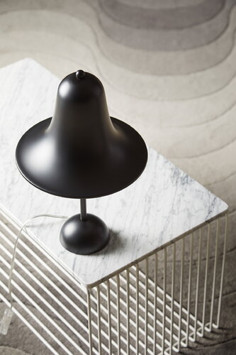 Verpan Pantop table lamp 23 cm, matt black | Finnish Design Shop