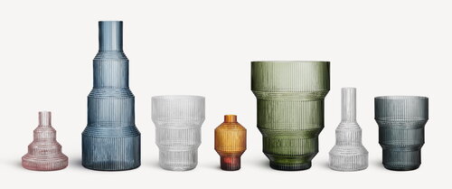 Kosta Boda Pavilion vase, 134 mm, dark amber | Finnish Design Shop