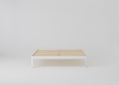 ReFramed Bed frame with slats, white | Finnish Design Shop UK