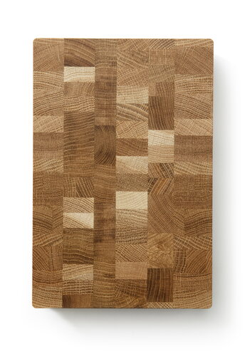 Wooden Offcuts cutting board, 30 x 21 cm, oiled oak | Finnish Design Shop