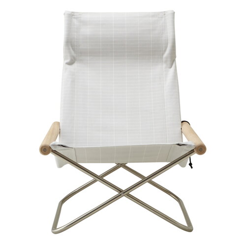 Nychair X Shikiri lounge chair, soaped oak - light grey Koshi | Finnish ...