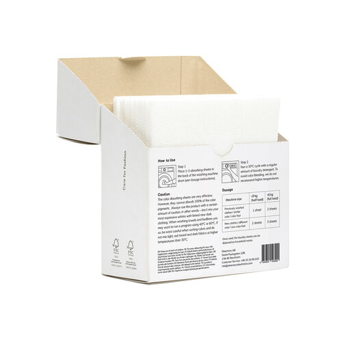 Steamery Colour absorber, 40 pcs | Finnish Design Shop