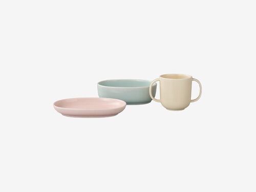 Nuppu Baby tableware, common heather | Finnish Design Shop