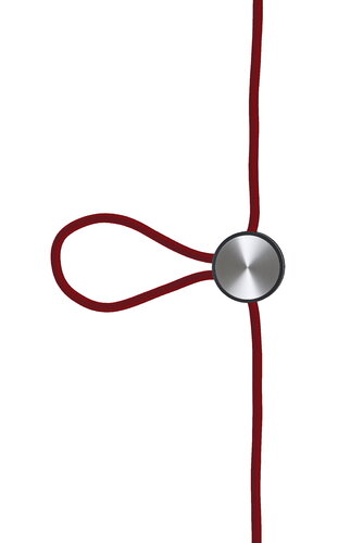 Le Klint Accessoire Cord Adjuster, noir - acier | Finnish Design Shop