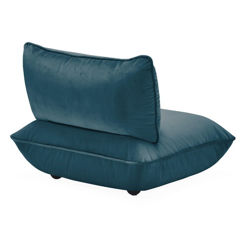 Fatboy Sumo Seat lounge chair, Velvet Recycled petrol | Finnish Design Shop