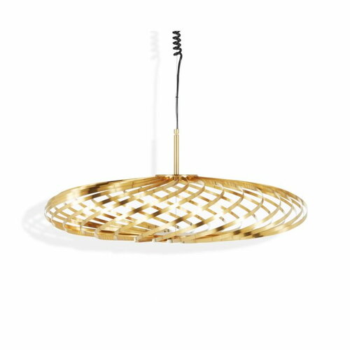 Tom Dixon Spring LED pendant, small, brass | Finnish Design Shop