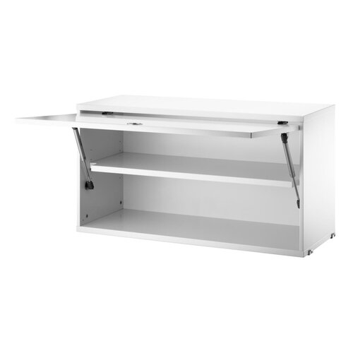 String Furniture String cabinet with flip door, 78 x 30 cm, white ...
