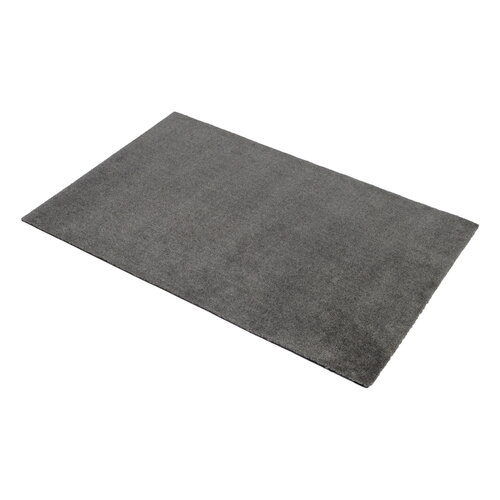 Tica Copenhagen Uni color rug, 60 x 90 cm, steel grey | Finnish Design Shop