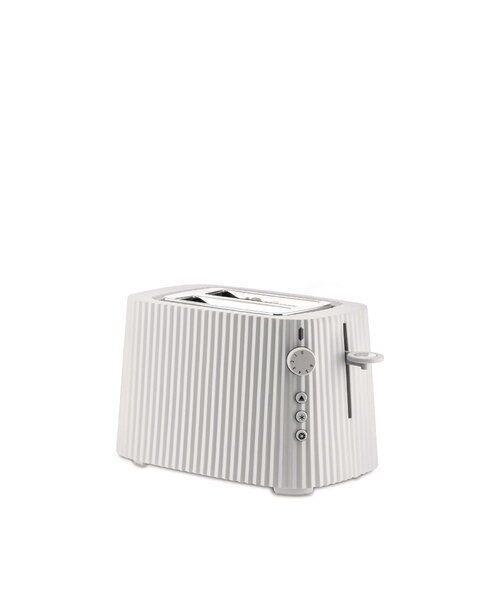 Alessi Plissé set, toaster and electric water kettle, 1,7 L, white ...