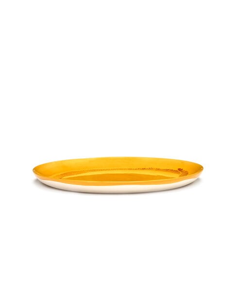 Serax Feast plate, L, 2 pcs, yellow - red | Finnish Design Shop
