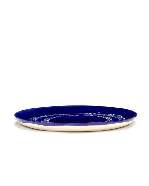 Serax Feast plate, L, 2 pcs, blue - white | Finnish Design Shop