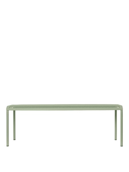 Ferm Living Dapple bench, tea green | Finnish Design Shop UK