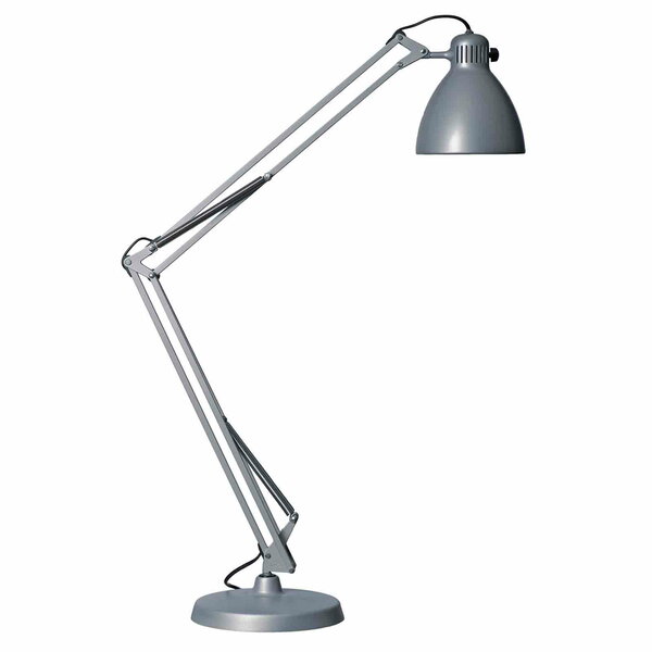 Luxo L-1 lamp base, aluminium grey | Finnish Design Shop
