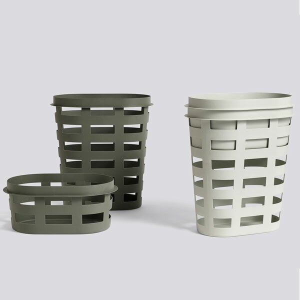 HAY Basket, S, light grey | Finnish Design Shop
