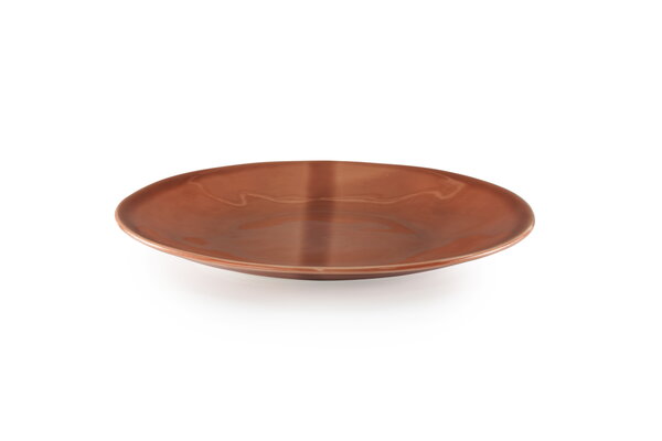 Heirol Smooth plate, 23 cm, terracotta | Finnish Design Shop