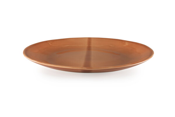Heirol Smooth plate, 28 cm, terracotta | Finnish Design Shop