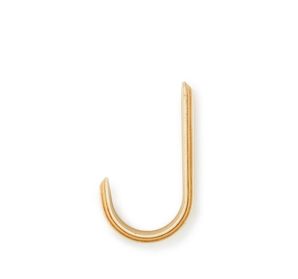Normann Copenhagen Curve hook, ash | Finnish Design Shop