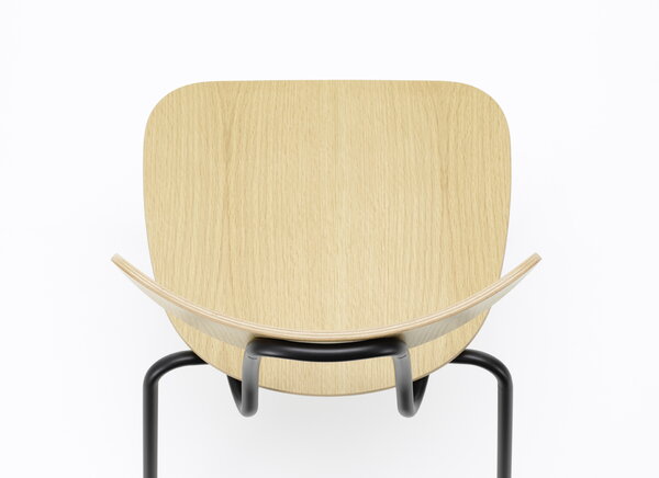 Vitra Moca chair, natural oak - basic dark | Finnish Design Shop