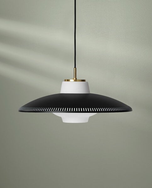 Warm Nordic Opal Shade pendant, black | Finnish Design Shop