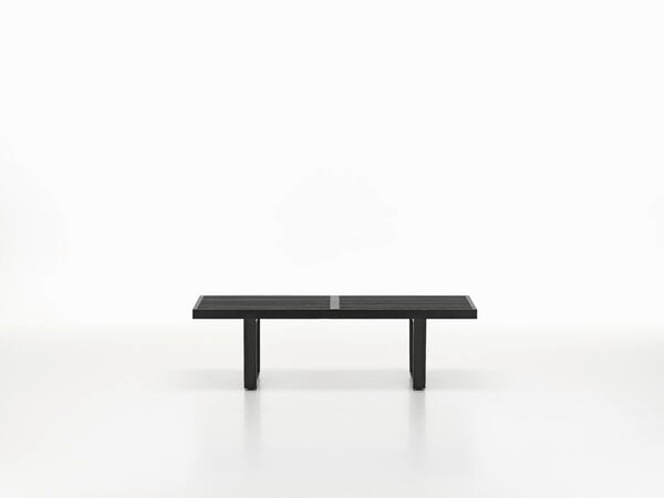 Vitra Nelson bench, short, black ash | Finnish Design Shop
