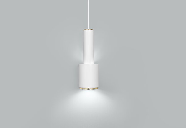 Artek Aalto pendant lamp A110 "Hand Grenade", white | Finnish Design Shop