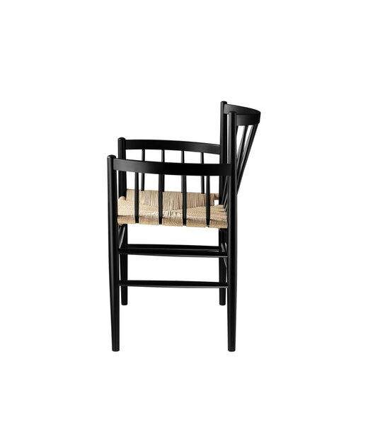 FDB Møbler J81 chair, black beech | Finnish Design Shop