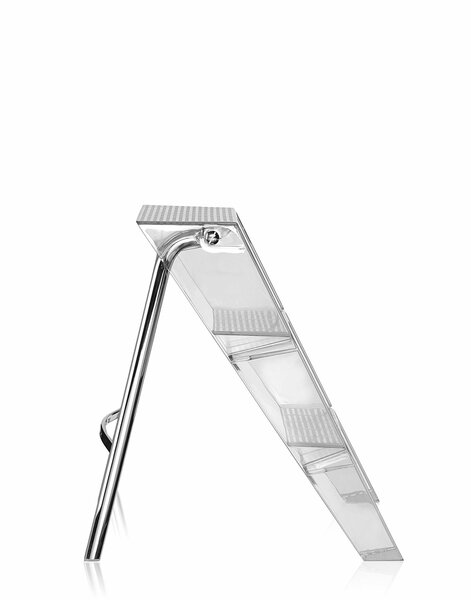 Kartell Upper stepladder, clear | Finnish Design Shop