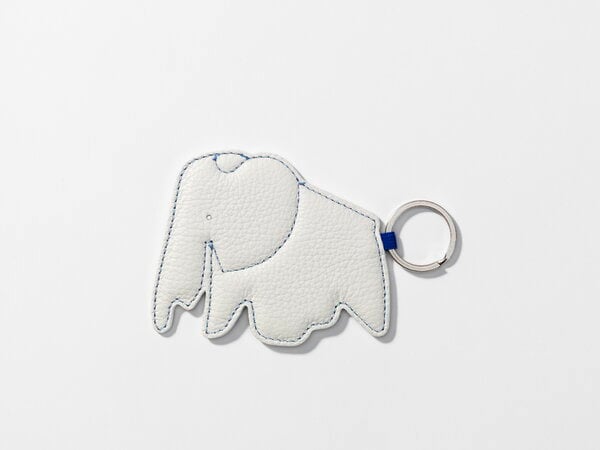 Vitra Elephant key ring, snow | Finnish Design Shop